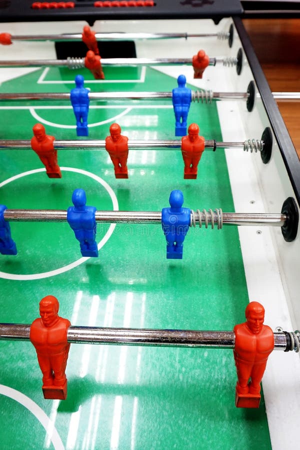 Foosball Table from Top stock image. Image of teamwork - 42482791