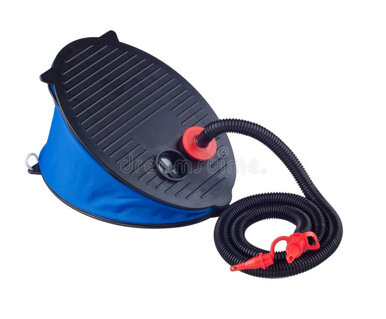 Foot air pump tool stock photo. Image of plunger, connection - 20147950