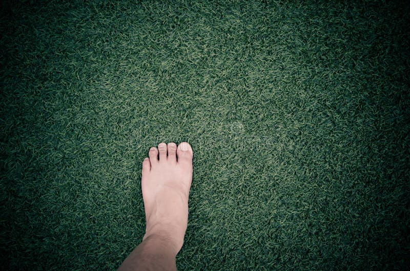 Foot on artificial grass stock photo. Image of recreation - 56659834