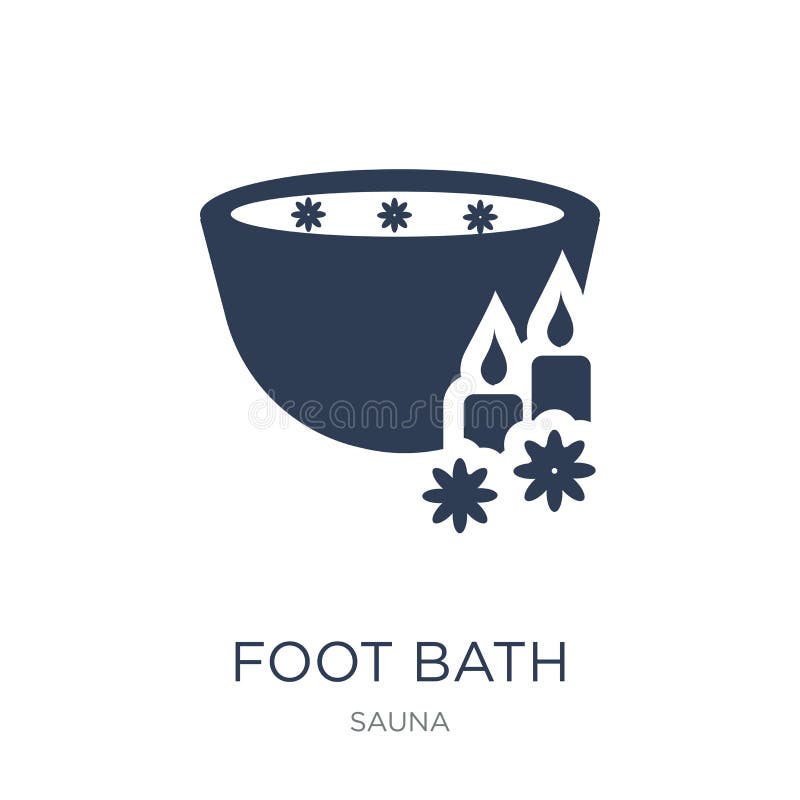 Foot Bath Icon. Trendy Modern Flat Linear Vector Foot Bath Icon Stock ...