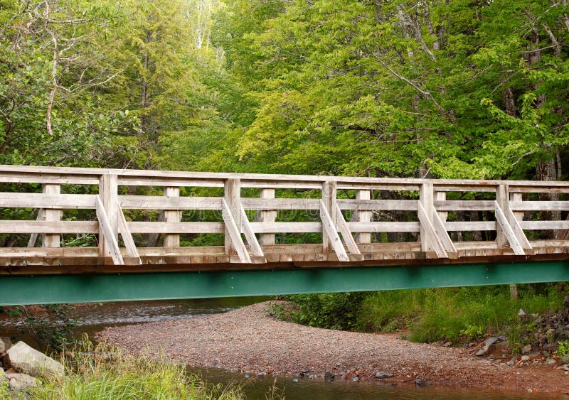 Foot Bridge stock photo. Image of foot, rural, tranquil - 57961160