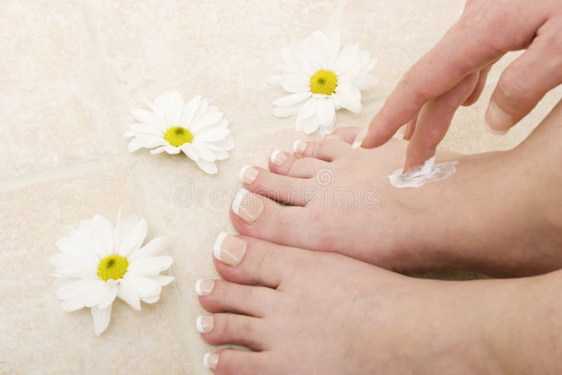Foot care stock image. Image of healthy, clean, daisy - 3313317