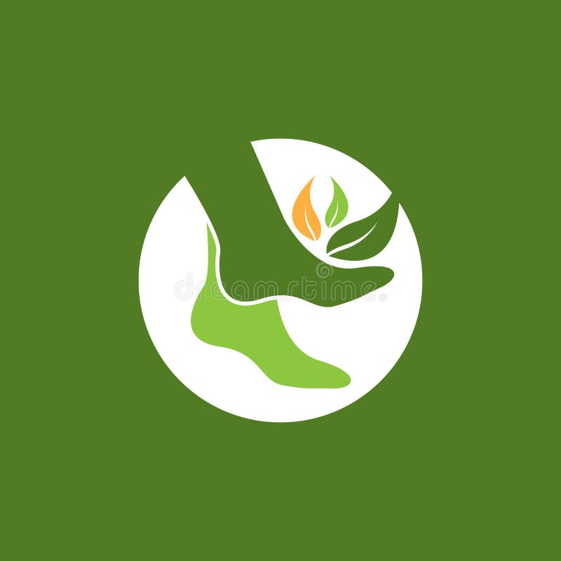 Foot Care Health Icon and Symbol Vector Stock Vector - Illustration of ...