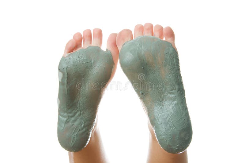 Foot Care. Mud treatment stock photo. Image of human - 37733072