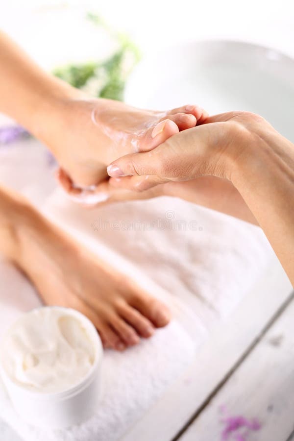 Foot Care Treatments Stock Image Image Of Masseuse Health 51827379