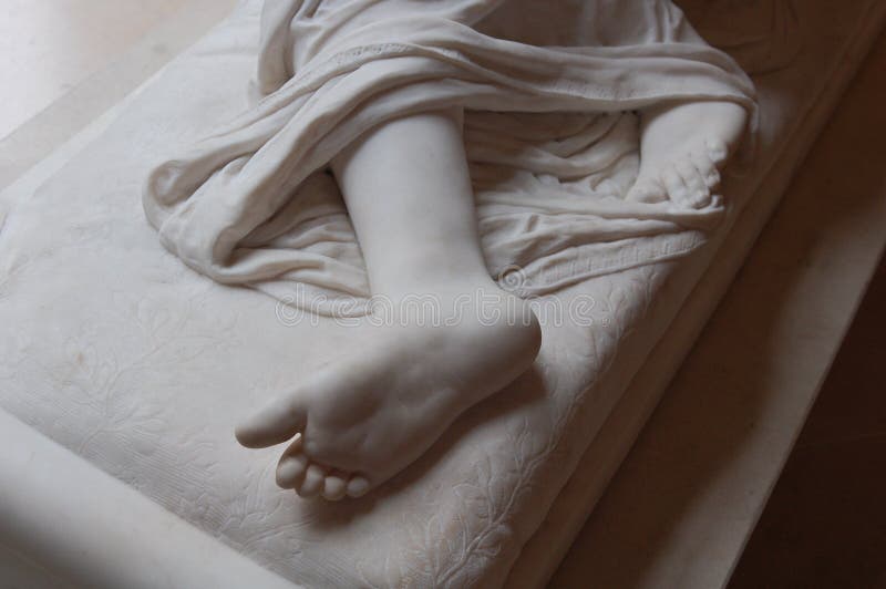 Foot Detail of Statue stock photo. Image of marble, white - 1339392