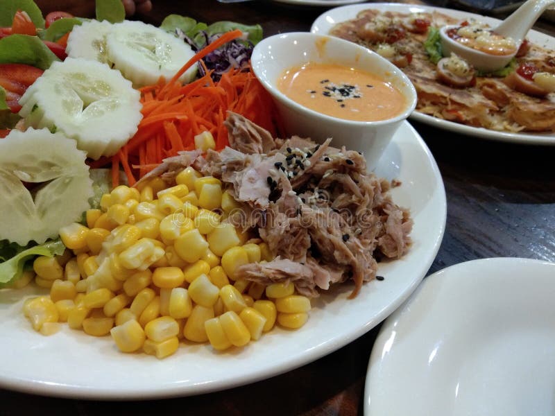 Foot eat salad stock image. Image of salad, food, soup - 144581729