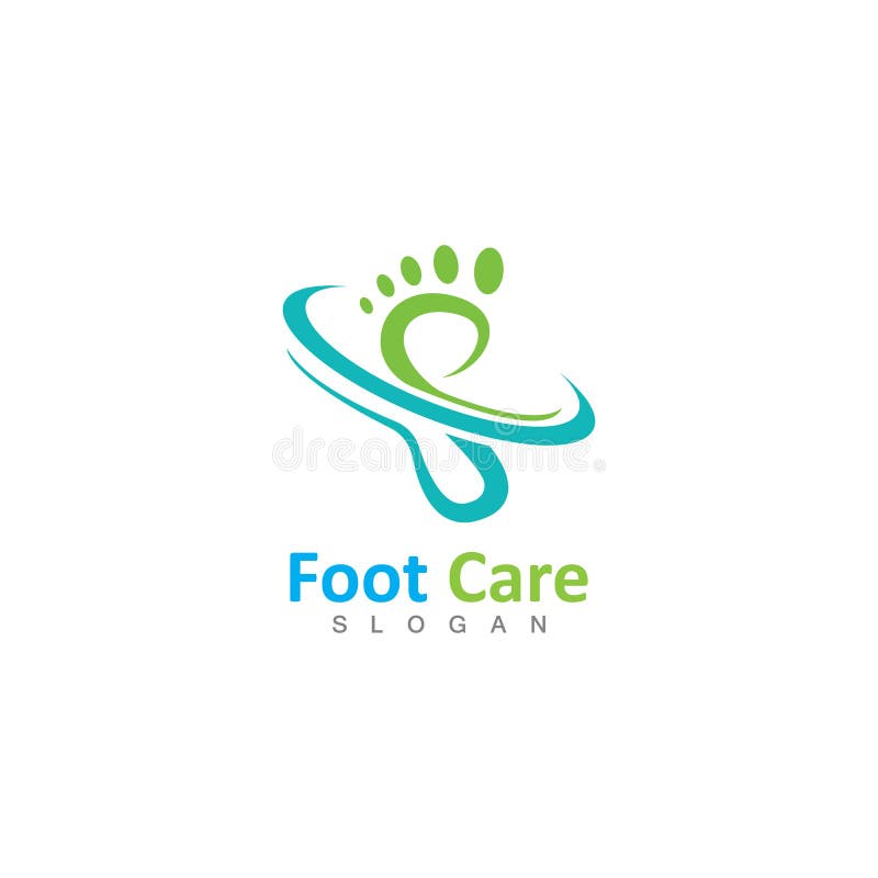 Foot Health Logo Template Design Vector, Emblem, Concept Design ...
