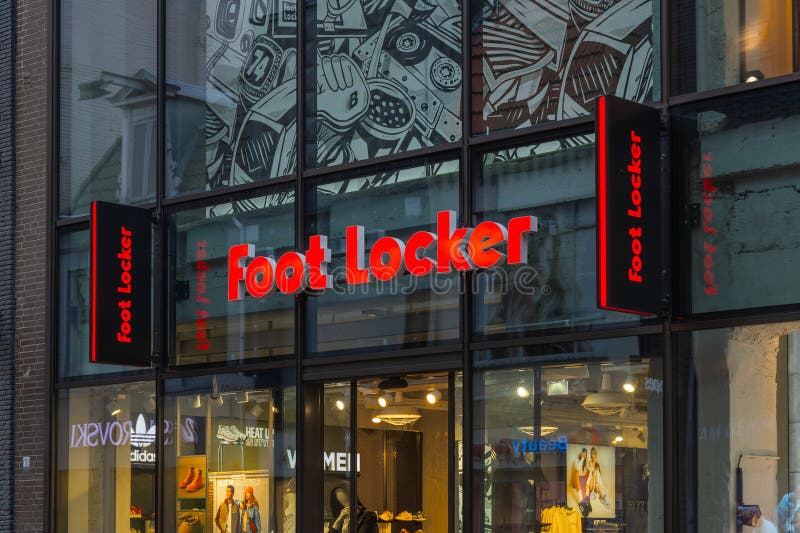 Foot Locker logo editorial stock photo. Image of footwear - 345309588
