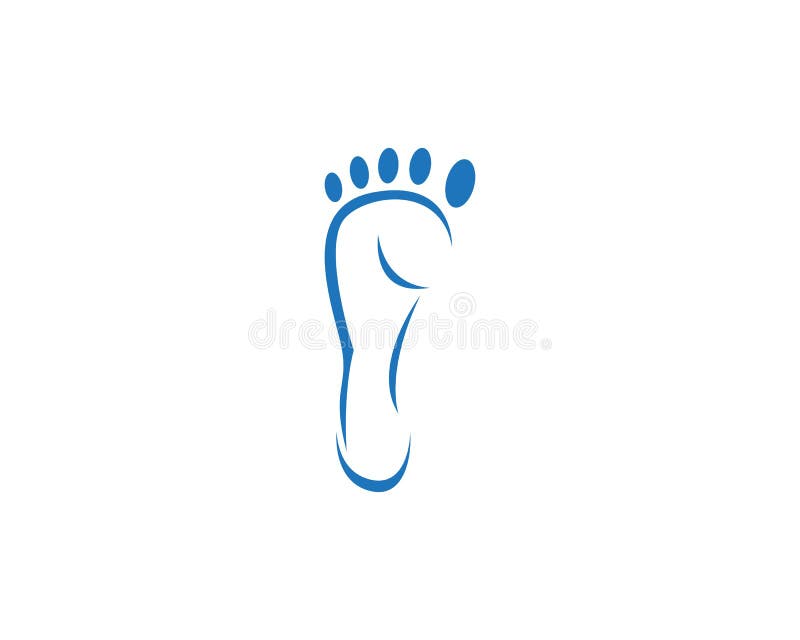 Foot icon sign logo stock vector. Illustration of healthy - 122161376