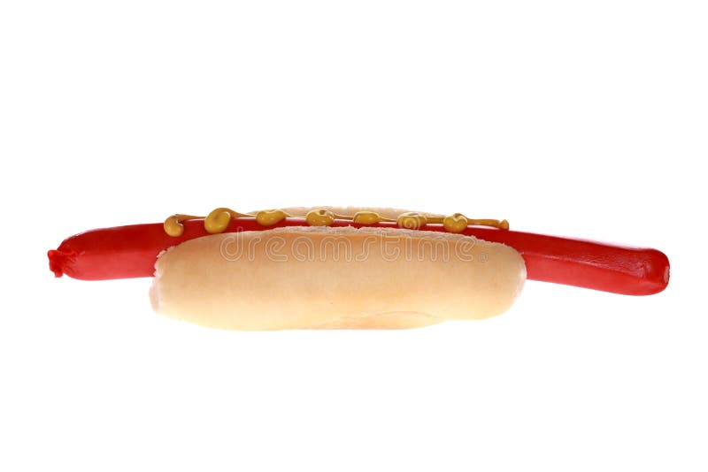 Foot long hot dog stock photo. Image of grilled, macro - 18162356