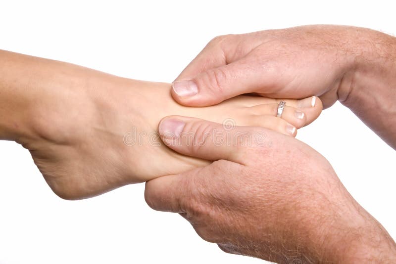Foot massage stock image. Image of healthcare, females - 11783285