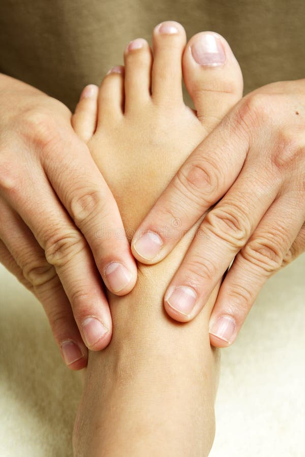 Foot massage stock photo. Image of wellness, massage, clinic - 2477034
