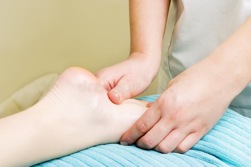 Foot massage stock image. Image of body, masseuse, beauty - 710475