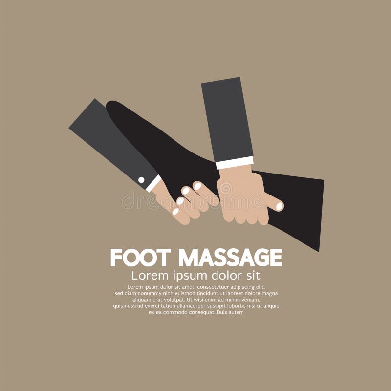 Foot Massage Relaxing stock vector. Illustration of health - 50271299