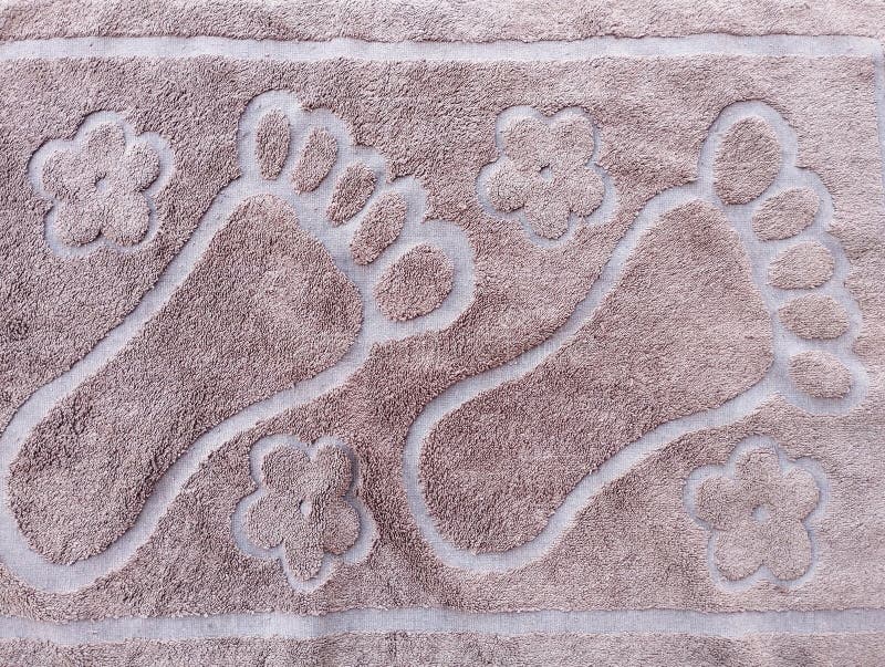 The Foot Mat S Surface is Constructed of Cotton To Absorb Moisture ...