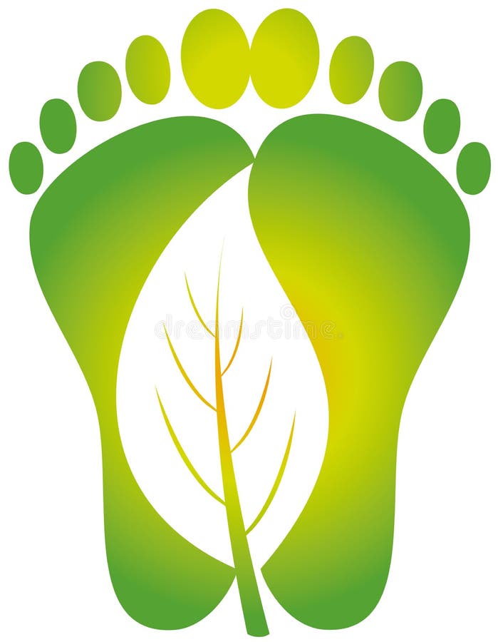 Foot and Plant, Leaves, Foot Care and Orthopedics Logo Stock Vector ...