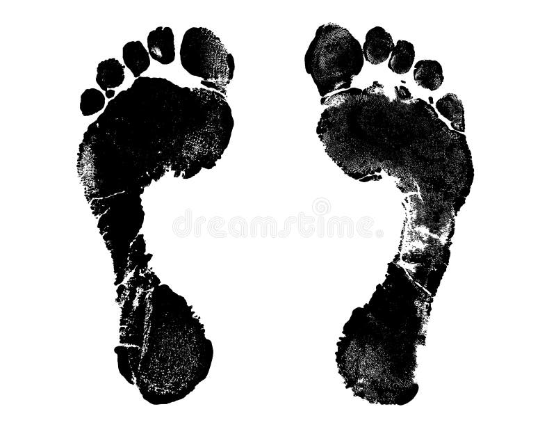 Foot Print stock illustration. Illustration of impression - 495682
