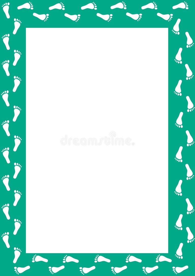 Borders Feet Stock Illustrations – 75 Borders Feet Stock Illustrations ...