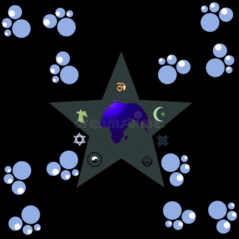 Foot Print Outside of the World Stock Photo - Illustration of print ...