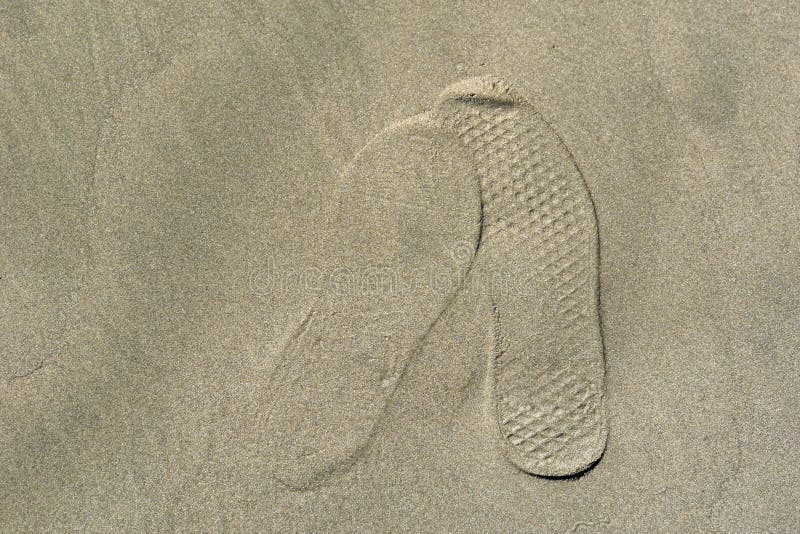 Foot prints stock image. Image of foot, feet, sand, background - 3555647
