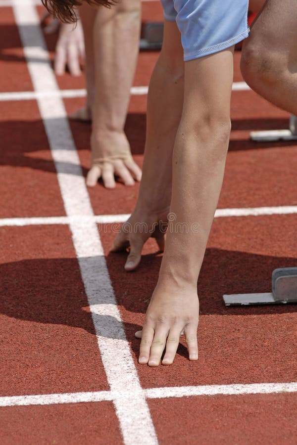 Foot race stock image. Image of glad, haired, grey, human - 15917557