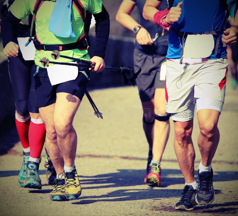 Foot race stock image. Image of glad, haired, grey, human - 15917557