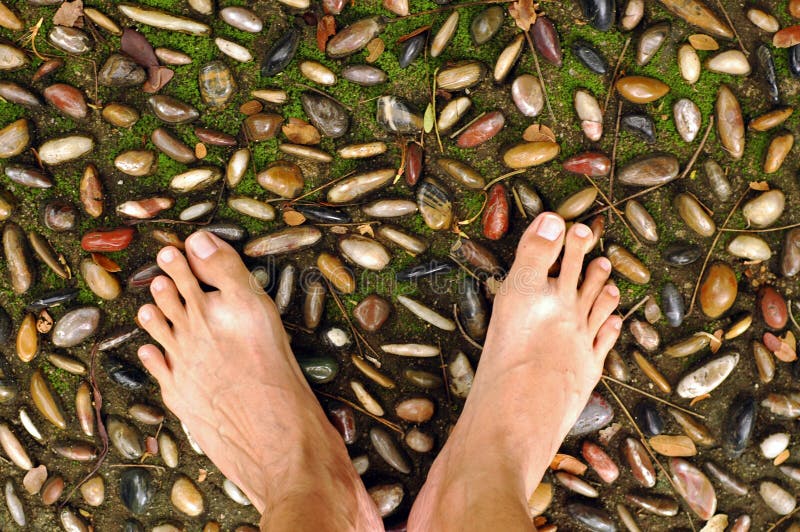 Foot Reflexology stock image. Image of alternative, stone - 6386485