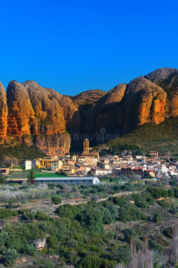 Foot of the Rocks stock image. Image of geological, medieval - 27852581