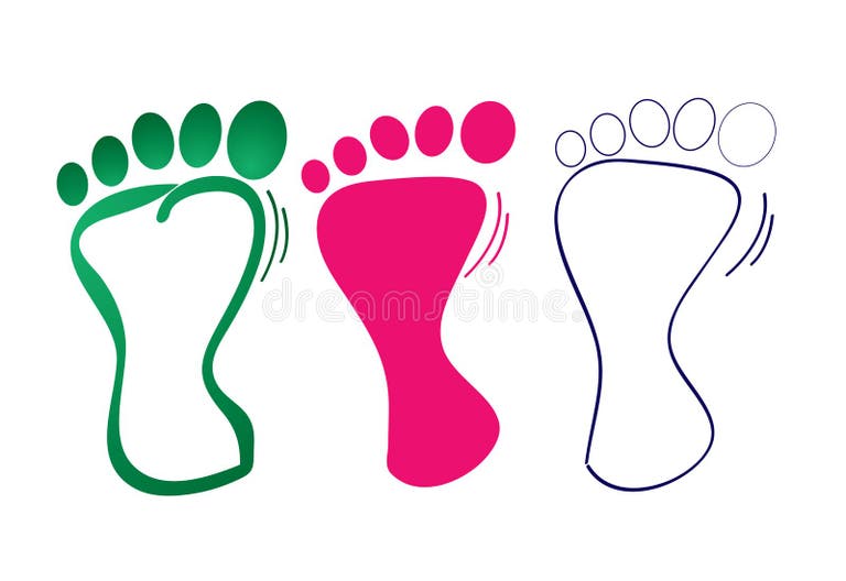 Foot Step Art Stock Illustrations – 10,303 Foot Step Art Stock ...
