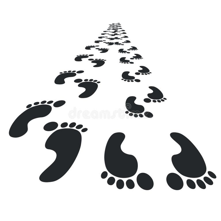 Paint Family Footprint Stock Illustrations – 137 Paint Family Footprint ...