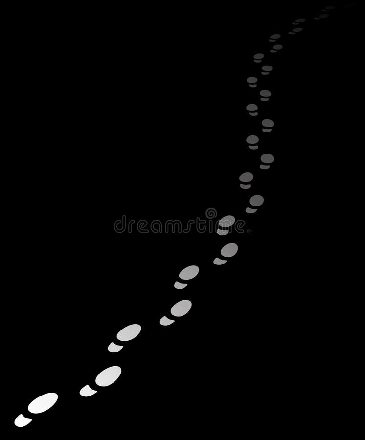 Foot steps stock vector. Illustration of human, illustration - 2230665