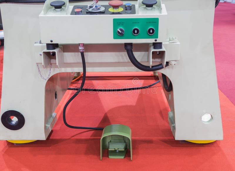 Foot Switch and Control Panel Stock Photo - Image of tool, detail ...