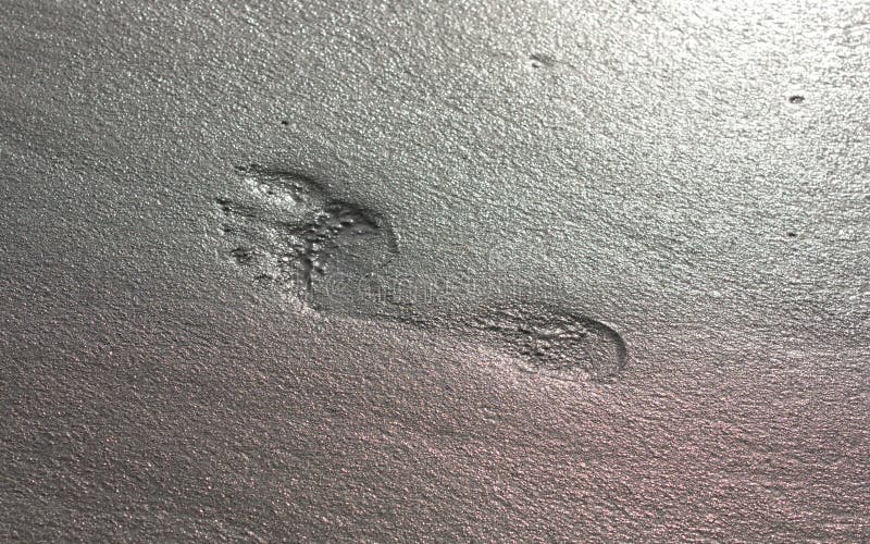 Foot trace stock image. Image of foot, print, bright - 189898549