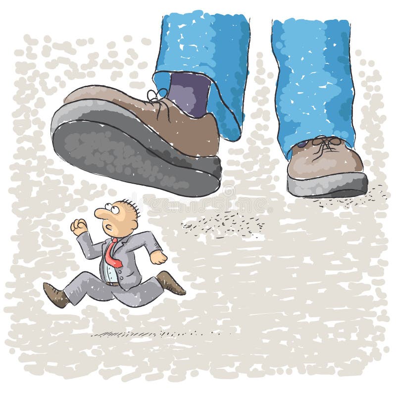 Cartoon Foot Stomping Illustration Stock Illustrations – 25 Cartoon ...