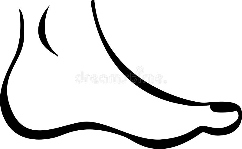 Foot vector illustration stock vector. Illustration of human - 2077295