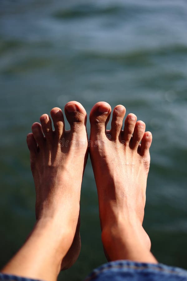 Foot and water stock image. Image of person, color, health - 70056865