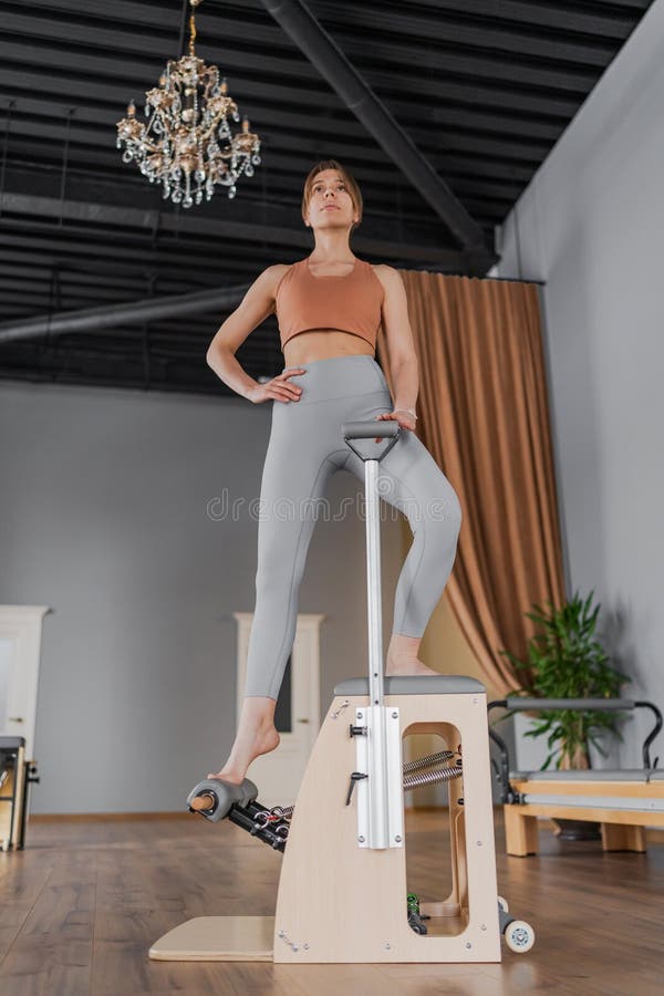 Foot Work and Core Exercise on a Balanced Body Chair Machine ...