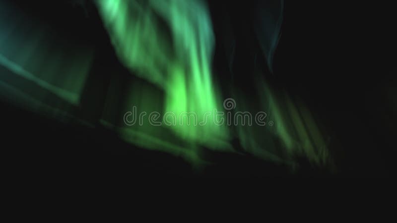 Aurora Realistic Animation Background Loop Green 04 Stock Video - Video ...