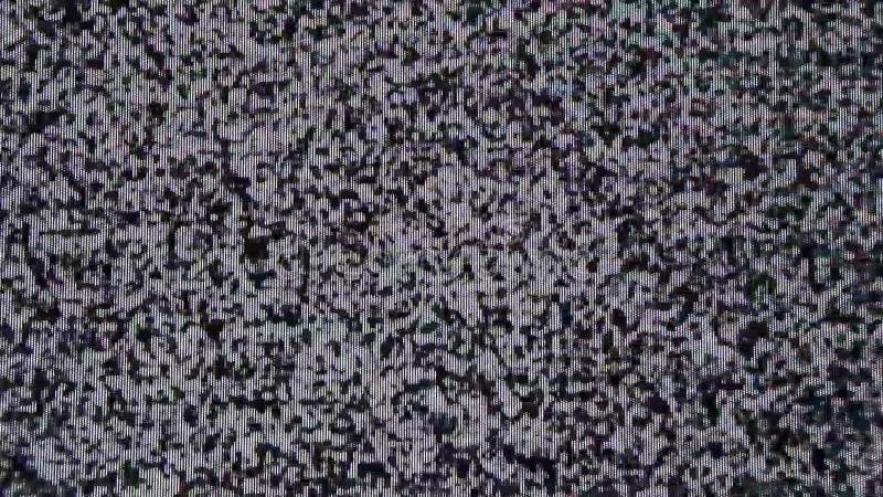 Footage of Tv Noise Background Stock Footage - Video of analogue ...