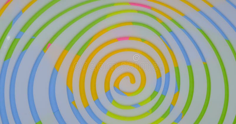 Twisted Circle of Spheres on White Background Stock Footage - Video of ...