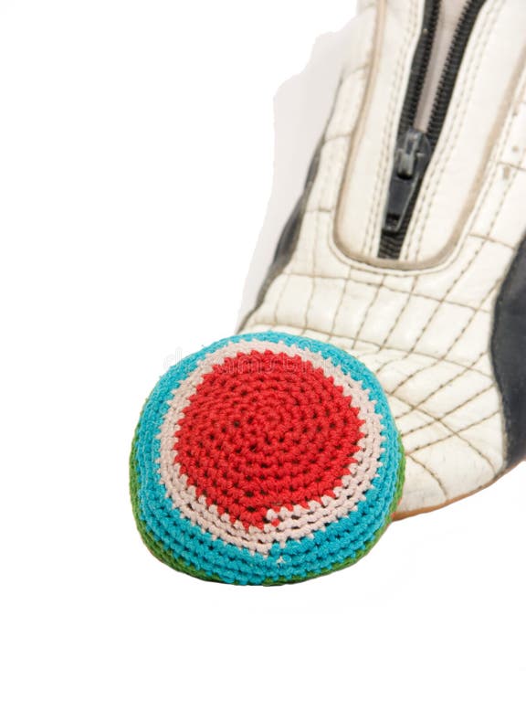 Footbag. stock photo. Image of sport, play, hacky, freestyle - 12647332