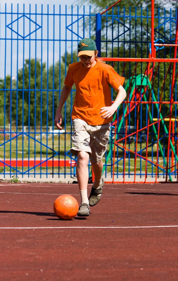 Football stock photo. Image of goalie, footer, child, training - 6128374