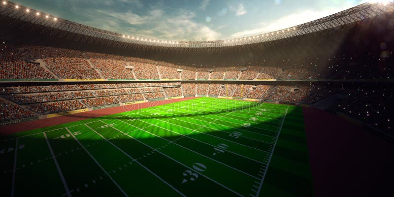 Football Arena Stadium Day stock photo. Image of event - 57869484