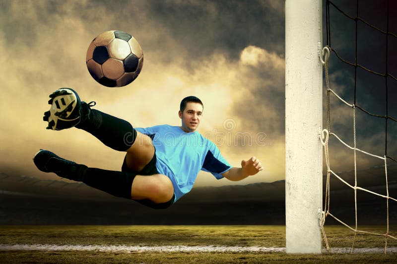 Football attack stock photo. Image of fussballstadium - 16966514