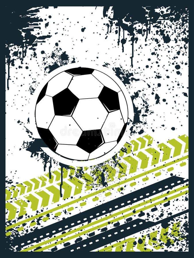 Football background stock vector. Illustration of enjoyment - 13843291