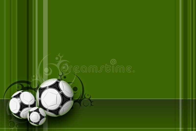 Football background Design stock illustration. Illustration of soccer ...