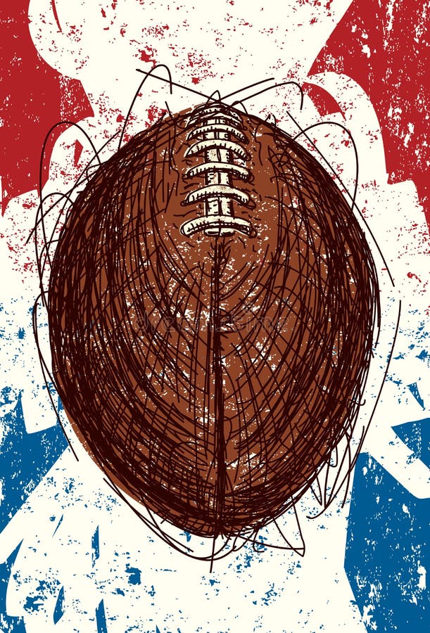 Distressed Football Stock Illustrations – 1,298 Distressed Football ...