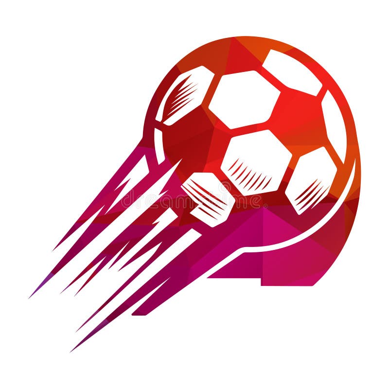 Football Ball Logo Design Vector Illustration Stock Vector ...