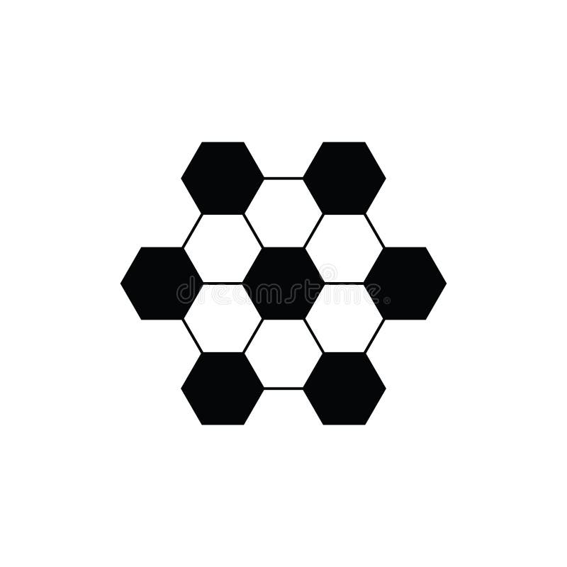 Football Pattern Symbol or Logo Stock Vector - Illustration of fabric ...